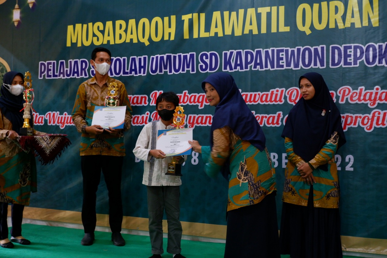 SD MUHAMMADIYAH CONDONGCATUR JUARA UMUM MTQ PELAJAR SEKOLAH UMUM SD TINGKAT KAPANEWON DEPOK 2022 ...