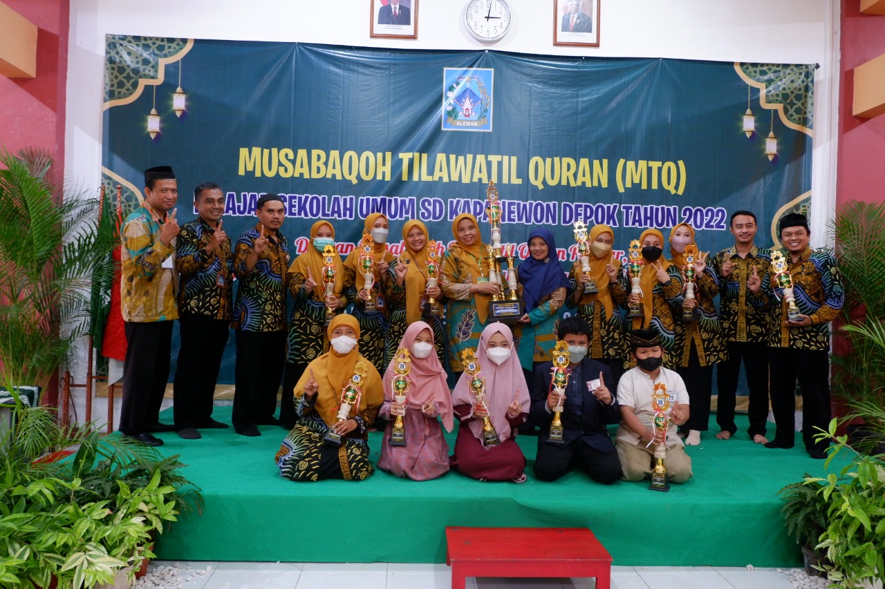 SD MUHAMMADIYAH CONDONGCATUR JUARA UMUM MTQ PELAJAR SEKOLAH UMUM SD TINGKAT KAPANEWON DEPOK 2022 ...